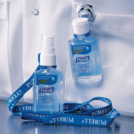 Purell Gear Retractable Clip For 2oz Hand Sanitizer Bottles, PK24 9608 ...