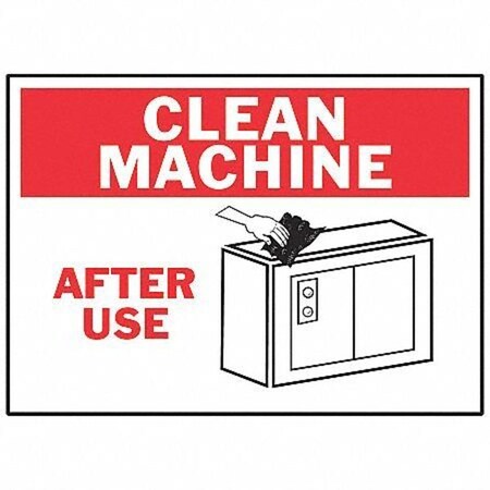 Brady Machine/Equipment Label, English, PK5, 86213 86213 | Zoro