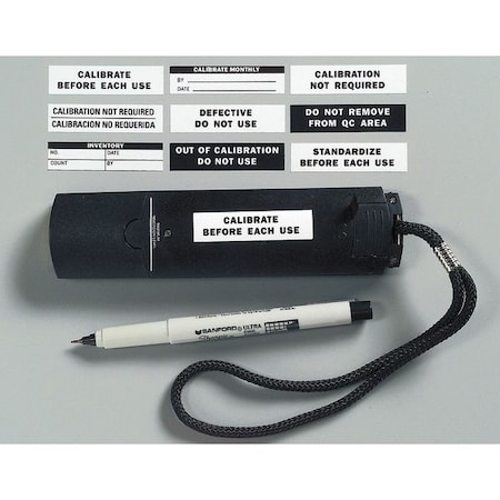 Electromark Calibration Label, 2 In. W, PK500 43095 | Zoro