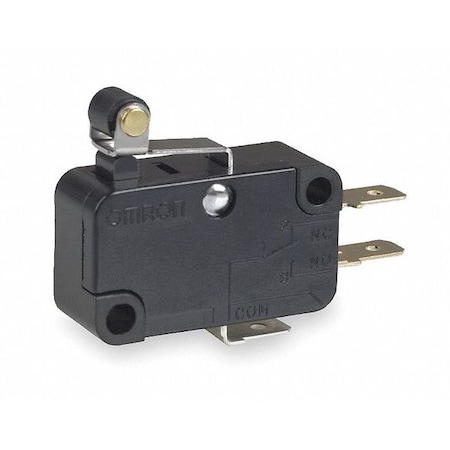 Omron Miniature Snap Action Switch, Hinge Roller, Lever, Short Actuator ...