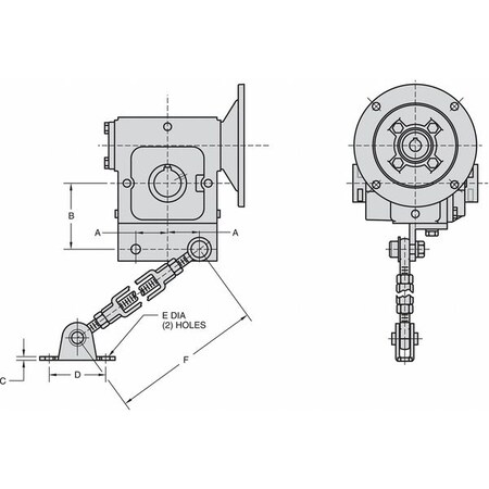 Winsmith Torque Arm Kit, For Use With E20MWSS E20MWSS, Torque Arm Kit ...