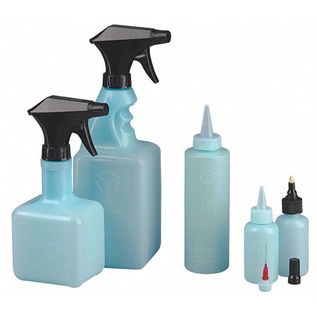 3XJV8 32 oz. Blue, Plastic Trigger Spray Bottle | Zoro.com