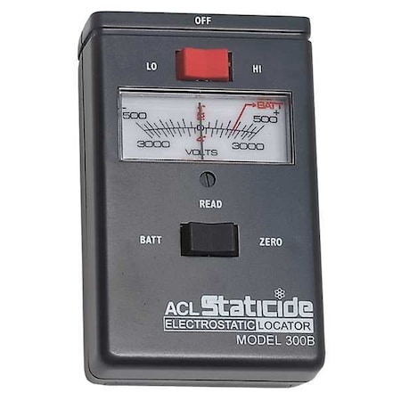 Acl Staticide Electrostatic Locator Meter 300B | Zoro