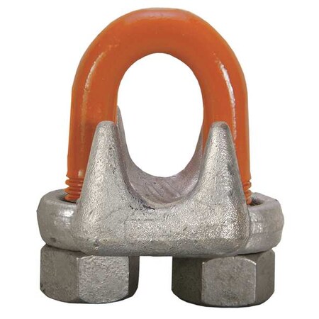 Cm Wire Rope Clip, U-Bolt, 3/8 In, Steel MA248 | Zoro