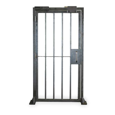 Turnstile Man Gate, Left Hand, Steel MG-GA-LH | Zoro