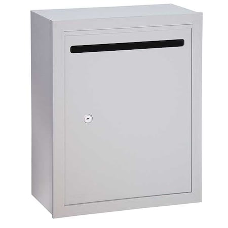Salsbury Industries Letter Box, Aluminum, Powder Coated, 1 Doors ...