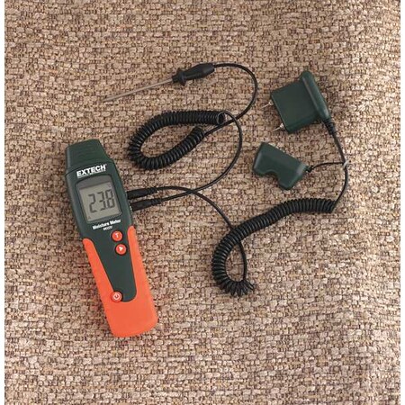 Extech Moisture Meter with Replaceable Contacts MO220 | Zoro