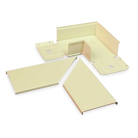 Legrand 90 Deg Flat Elbow Raceway, 3000 Series, 1 Channel, 2-3/4 in W ...