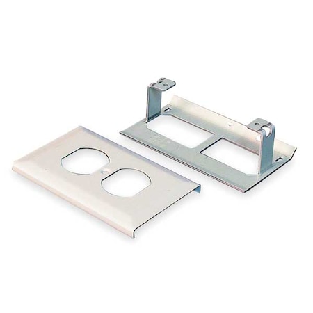Legrand Raceway Duplex Receptacle Cover, 3000 Series, 1, 2 Channel, 2 3 ...