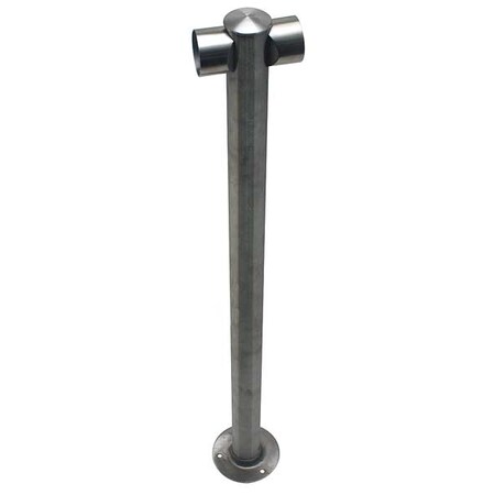 Tensabarrier Adapta-Rail, Center Post, Polished Chrome ADAPTARAIL-1L-5 ...