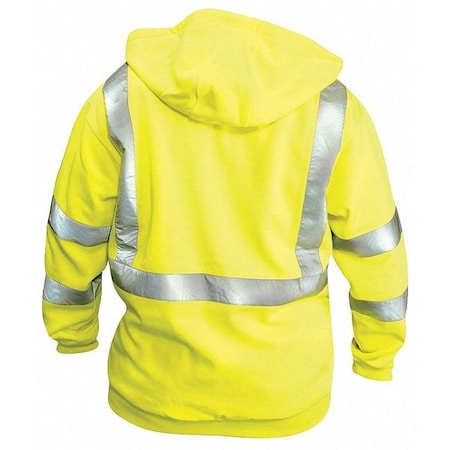 Utility Pro Wear XL Bonded PET Hooded Sweatshirt, Lime UHV 425L XL | Zoro