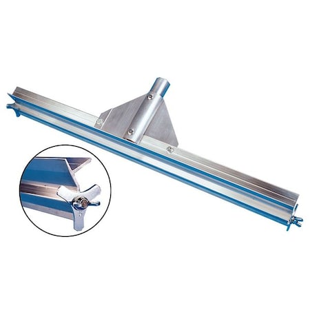 Tough Guy TOUGH GUY Natural Aluminum 24" Squeegee Head 3ZHN3 | Zoro