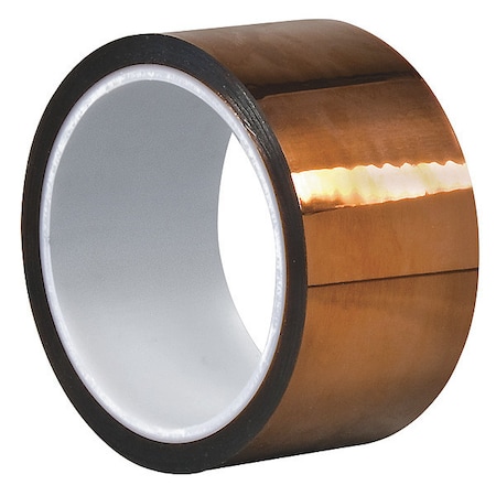 Dupont Film Tape, Polyimide, Amber, 2 In. x 50 Ft. Kapton HN | Zoro