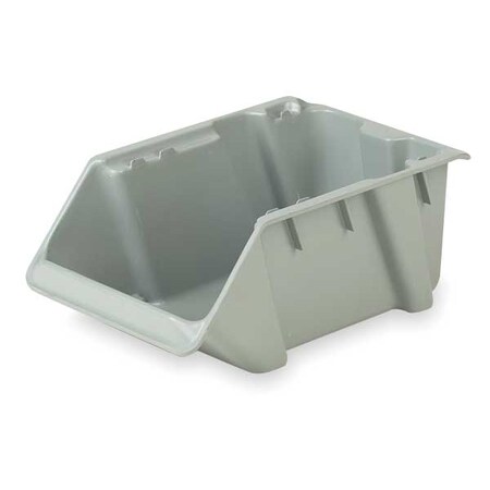 Lewisbins Stack and Nest Bin, Plastic, 16 1/4 in W, 8 in H, 24 1/8 in L ...