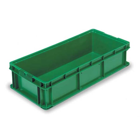 Orbis Solid & Stackable Straight Wall Storage Container, 11.2 gal, 32 ...