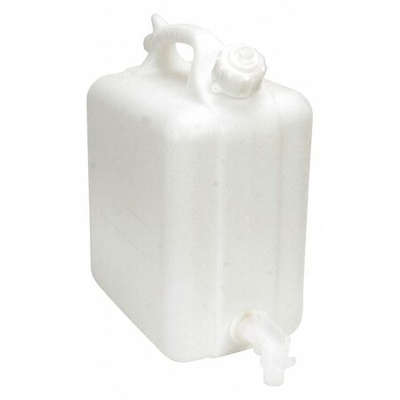 Zoro Select PL Carboy, Tilt Top, 2.5 Gal, Handle, Spout CARB-T-25-S | Zoro