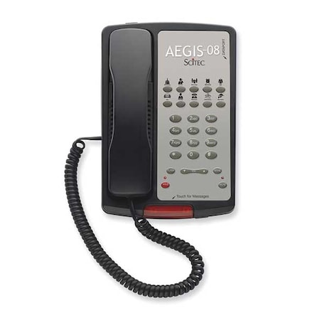 Cetis Hospitality Feature Phone, Black Aegis-10-08 (BK) | Zoro