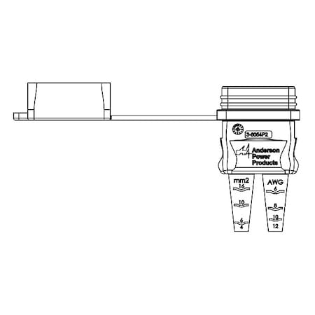 Anderson Power Products Environmental Boot, For SB 175, TPE 3-6037P1 | Zoro