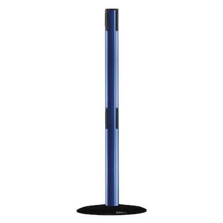 Tensabarrier Receiver Post, 38 In H, Blue 889T2B-33-23-RCV | Zoro