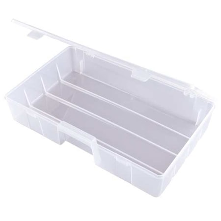 Flambeau Storage Box with 1 compartments, Plastic, 3 3/16 in H x 8-7/8 ...