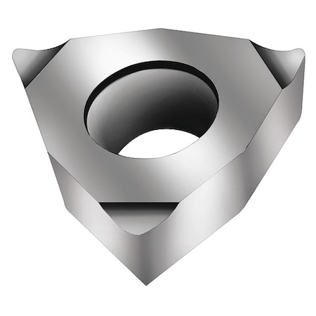 Walter Turning Insert, Trigon, 0.625 in, WCGT, 0.20mm, Carbide WCGT020102-X5 WK1 | Zoro