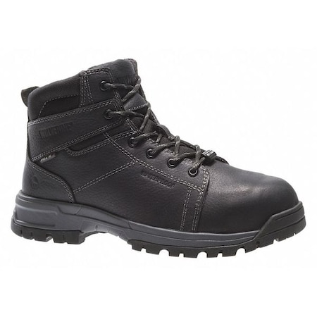 Wolverine Men's 6 in Composite Toe 6-Inch Work Boot, Black, 7 1/2, EW ...