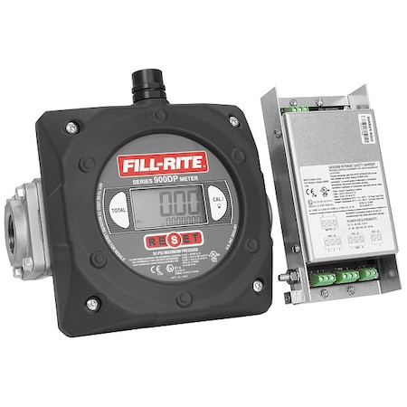 Fill-Rite Meter, Digital, 1-1/2 BSPT, 23-151 LPM 900CD1.5BSPT | Zoro