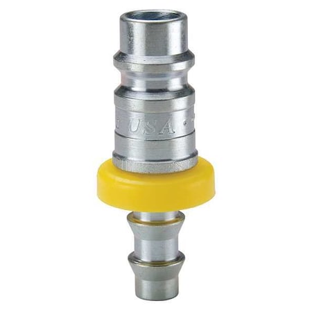 Parker Quick Connect, Plug, 1/4" Body, 1/4" Barb RF-254-4PL | Zoro