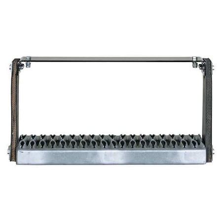 Buyers Products 30 in W Galvanized Steel Flexible Rubber Step 5231130 ...