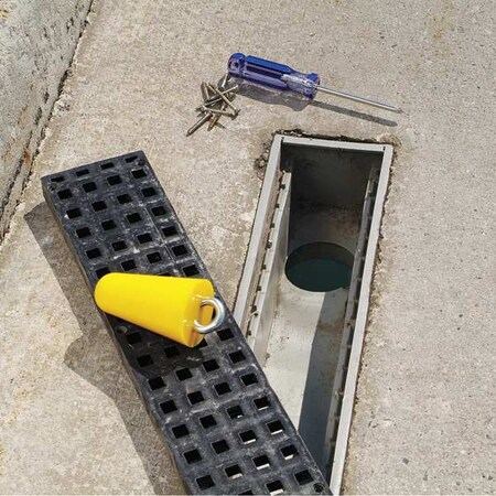 Pig PIG Drain Plug, Yellow PLR208 | Zoro