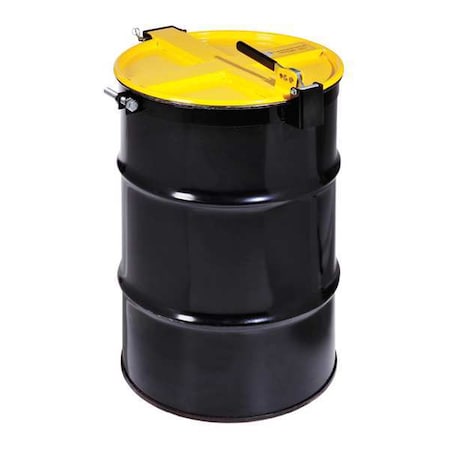 Pig PIG Latching Drum Lid, Black DRM821-BK | Zoro