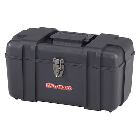 Westward Portable Tool Box, Plastic, Black 30RZ37 | Zoro