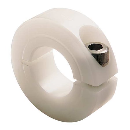 Ruland Shaft Collar, Clamp, 1Pc, 25mm, Plastic MCL-25-P | Zoro
