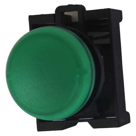 Eaton Pilot Light Operator, 22mm, Round, 22mm, LED M22-L-G | Zoro