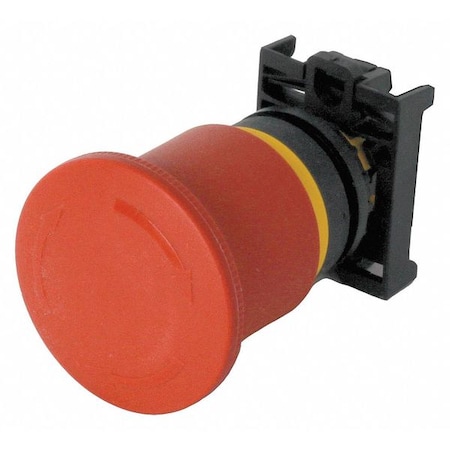 Eaton E-Stop Pushbutton Operator, Red, 22mm M22-PVT45P | Zoro