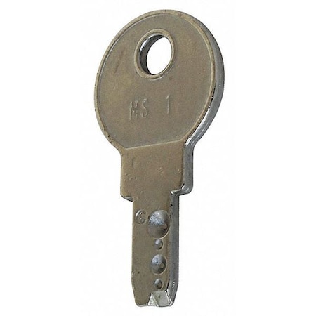 Eaton MS1 Key, 22mm, Silver M22-ES-MS1 | Zoro