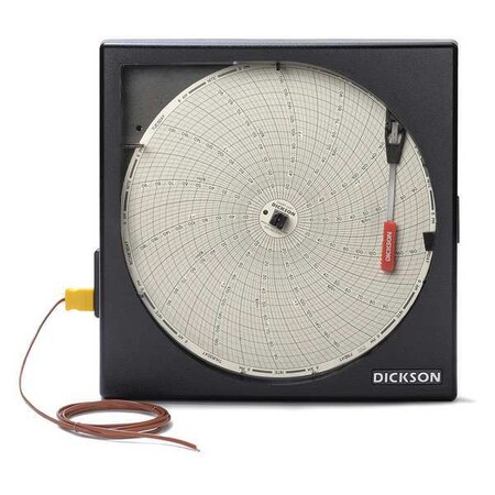 Dickson Temperature Chart Recorder, NIST KT8P0NIST | Zoro
