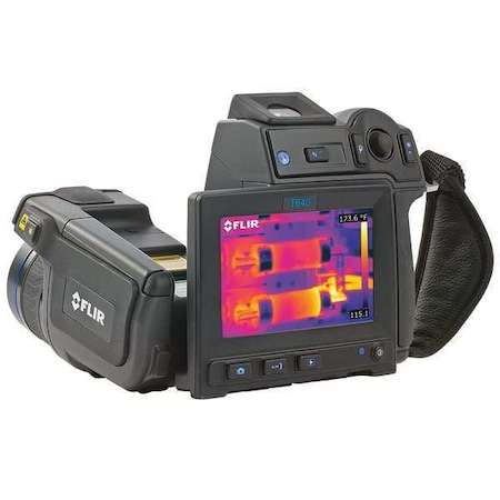 Flir Infrared Camera, 35 mK, -40 Degrees to 3632 Degrees F, Auto and ...