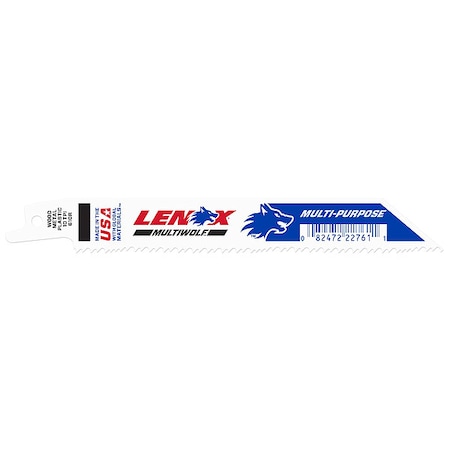 Lenox 6 in x 10 TPI Reciprocating Saw Blade Set, LENOX, 50 PK ...