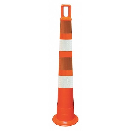 Plasticade Watchtower Stacker Cone, 4Org/4Wht, 42" H 510-O-HIP-4O4W4O4W ...