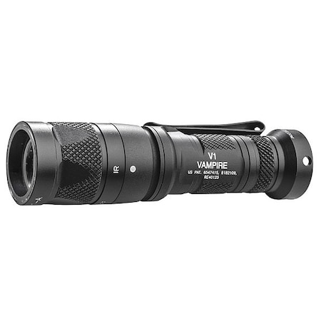 Surefire Dual Spectrum Vampire Flashlight, 123A V1-C-BK | Zoro