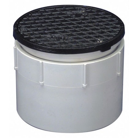 Zurn Cleanout, Adjustable, PVC, 3" CO2448-PV3 | Zoro