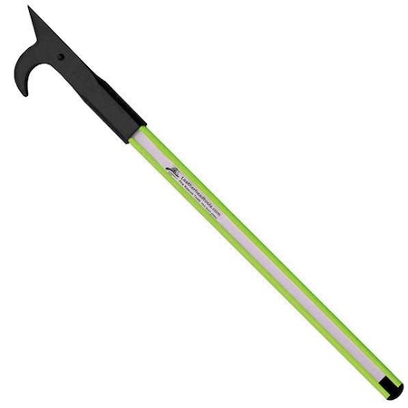Leatherhead Tools American Hook, 4 ft. Dog Bone Pole, HiViz Lime DBL ...