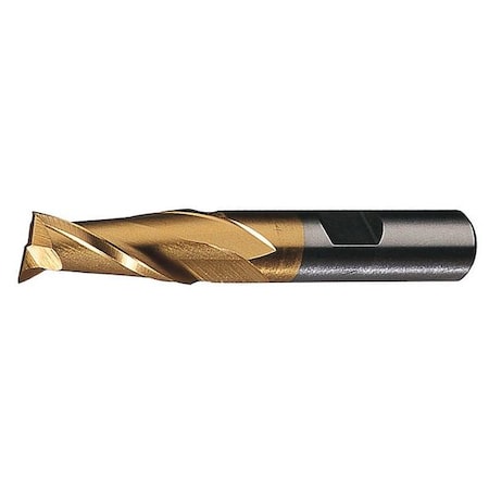 Cleveland 2-Flute HSS Keyway Tolerance Square Single End Mill Cleveland ...