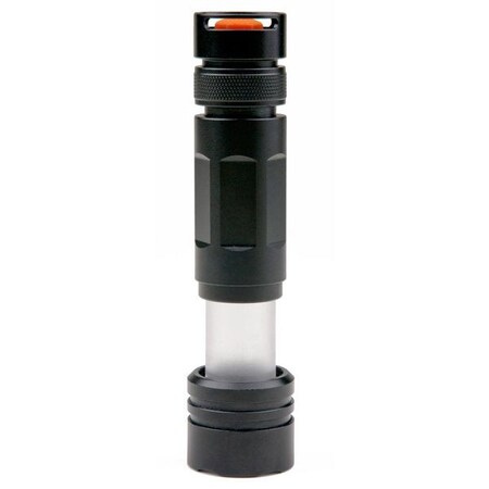 Guard Dog Security Tactical Mini Flashlight, LED, Black TL-GDT220 | Zoro
