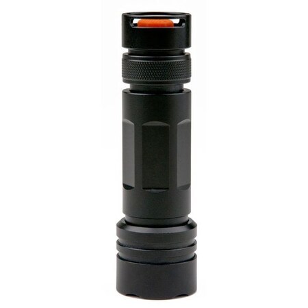 Guard Dog Security Tactical Mini Flashlight, LED, Black TL-GDT220 | Zoro