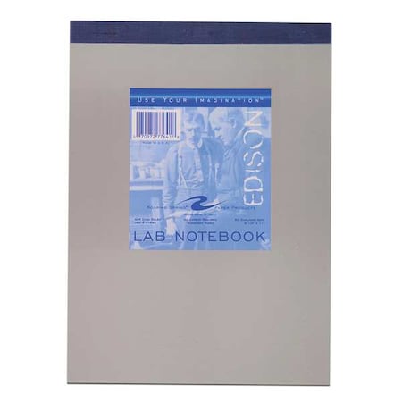 Roaring Spring Lab Notebook, 8 in. x 11 in., Gray 77641 | Zoro
