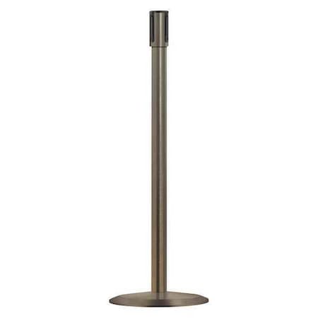 Tensabarrier Receiver Post, 38 In H, Satin Stainless 890U-3S-3S-3S-RCV ...