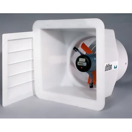 Multifan Agricultural Exhaust Fan, 240V, 23/32 HP C8E92K0M10038 | Zoro