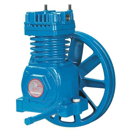 Jenny Air Compressor Pump, 1/3 hp, 1 hp, 1 Stage, 8 fl oz Oil Capacity ...